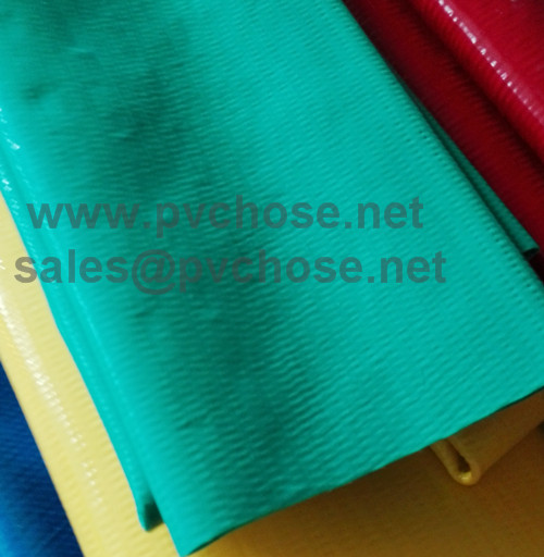 PVC green layflat hose – PVC HOSE FACTORY