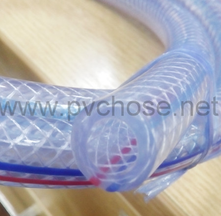 PVC blue braided hose – PVC HOSE FACTORY