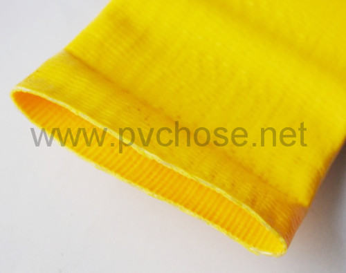 PVC yellow layflat hose – QIBAI PVC HOSE FACTORY