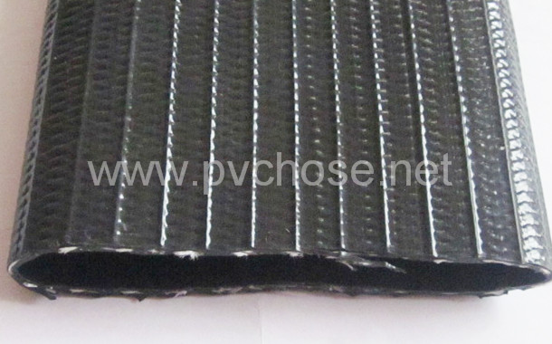 PVC black thickened layflat hose – PVC HOSE FACTORY